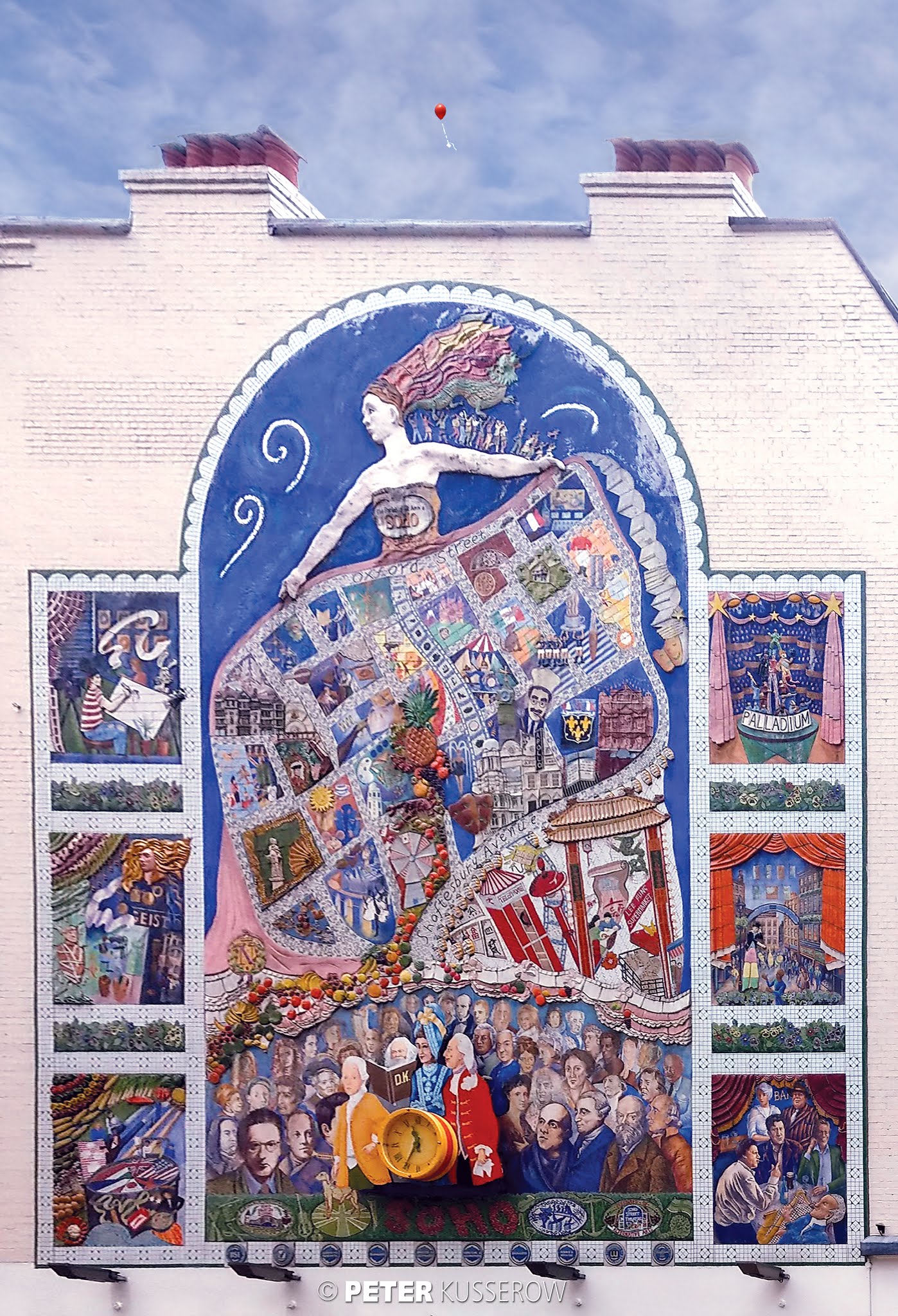 Spirit of Soho Mural | Hopsa