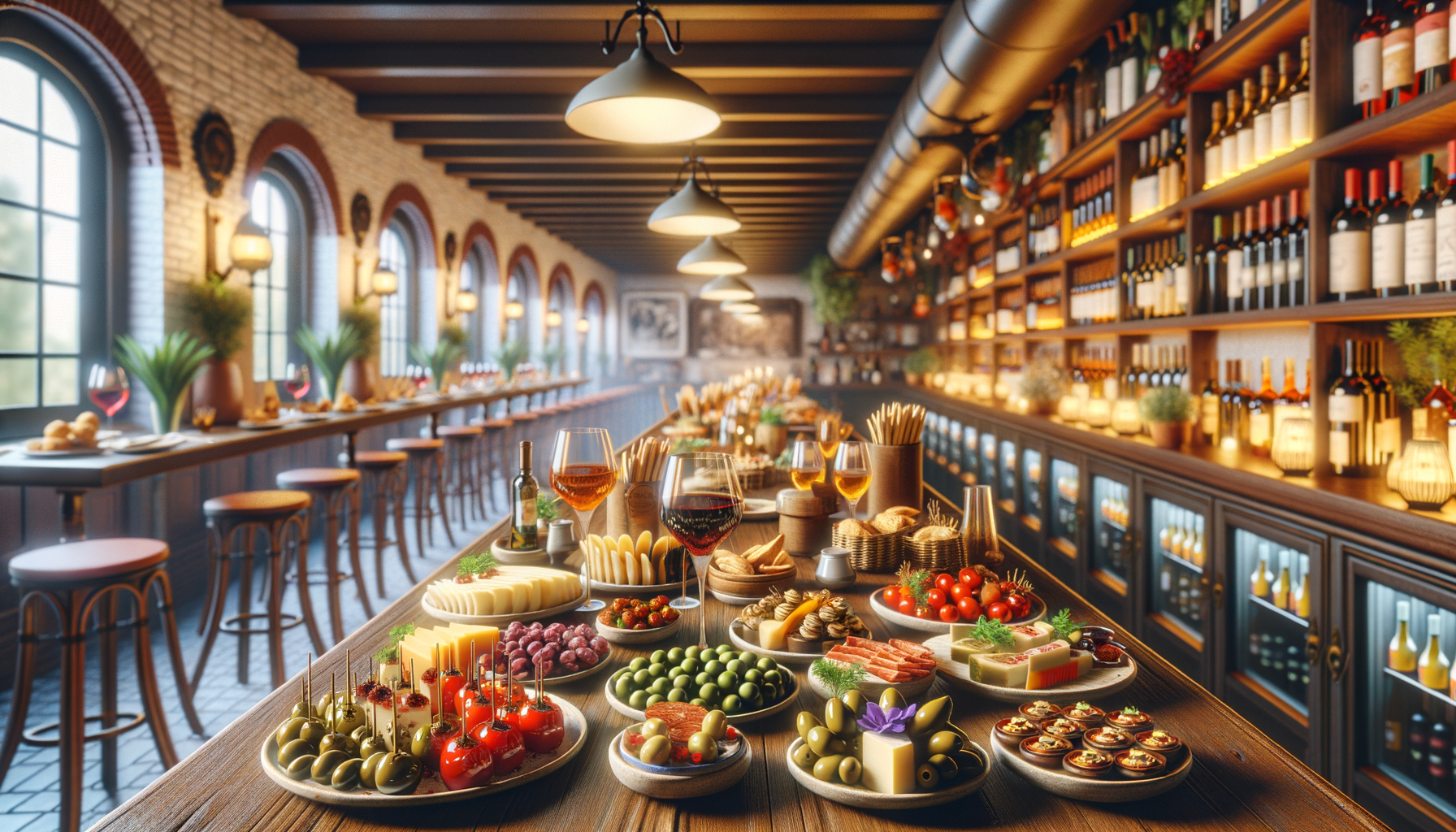 Tapas and Wine: 7 best bars with Spanish cuisine... | Hopsa