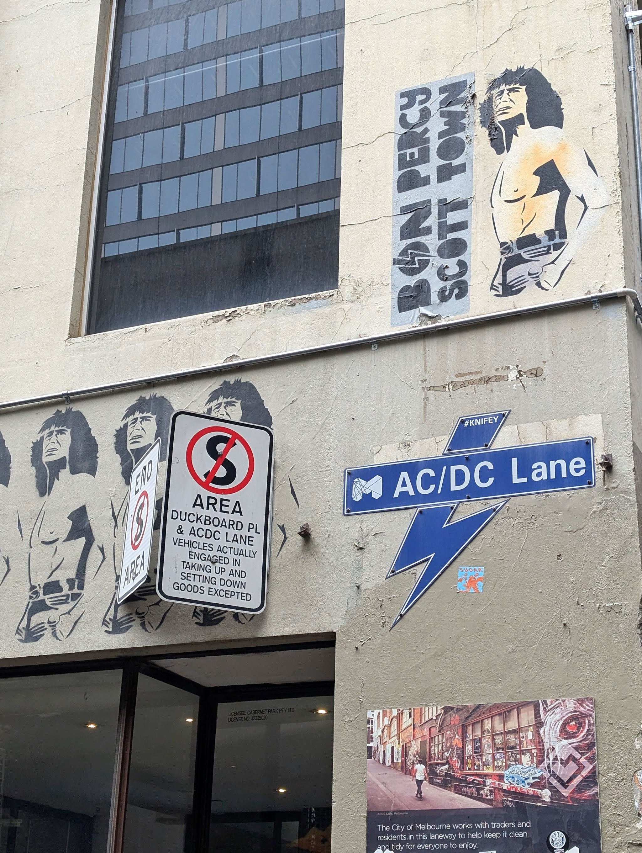 AC/DC Lane Graffiti | Hopsa