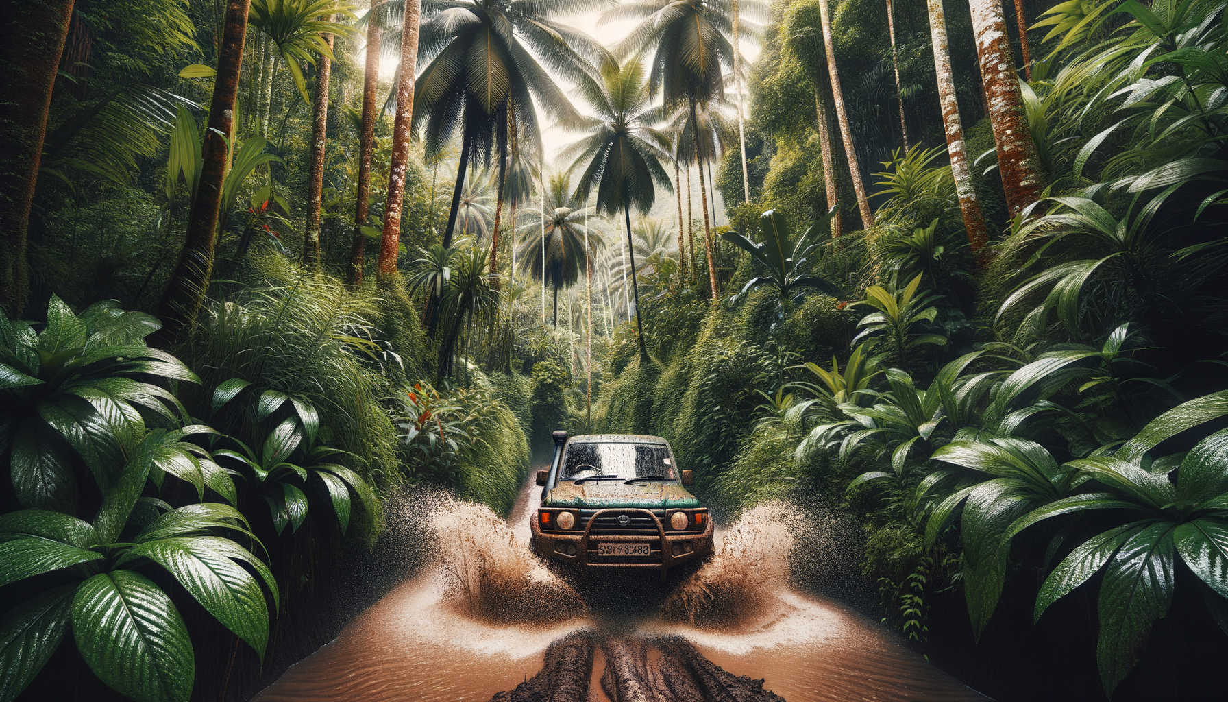 Extreme adventures in the jungle: offroad 4x4 in... | Hopsa