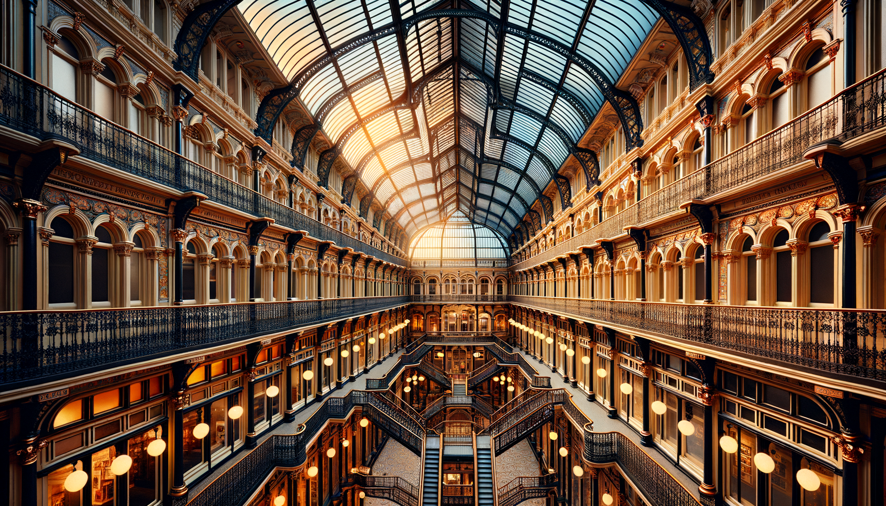 Cleveland Arcade: poznaj architektoniczne cudo... | Hopsa