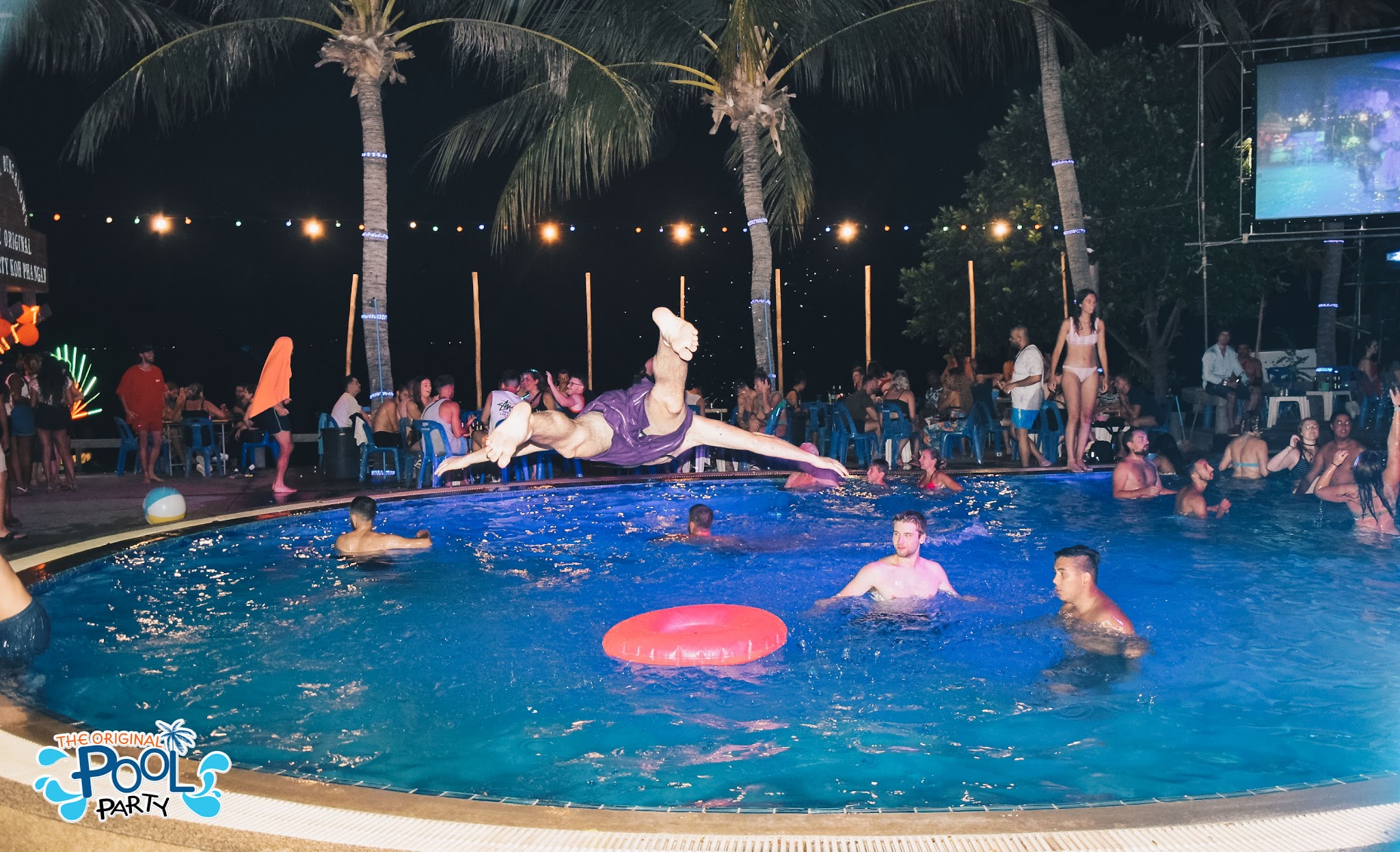 The Original Pool party (Koh Phangan) | Hopsa