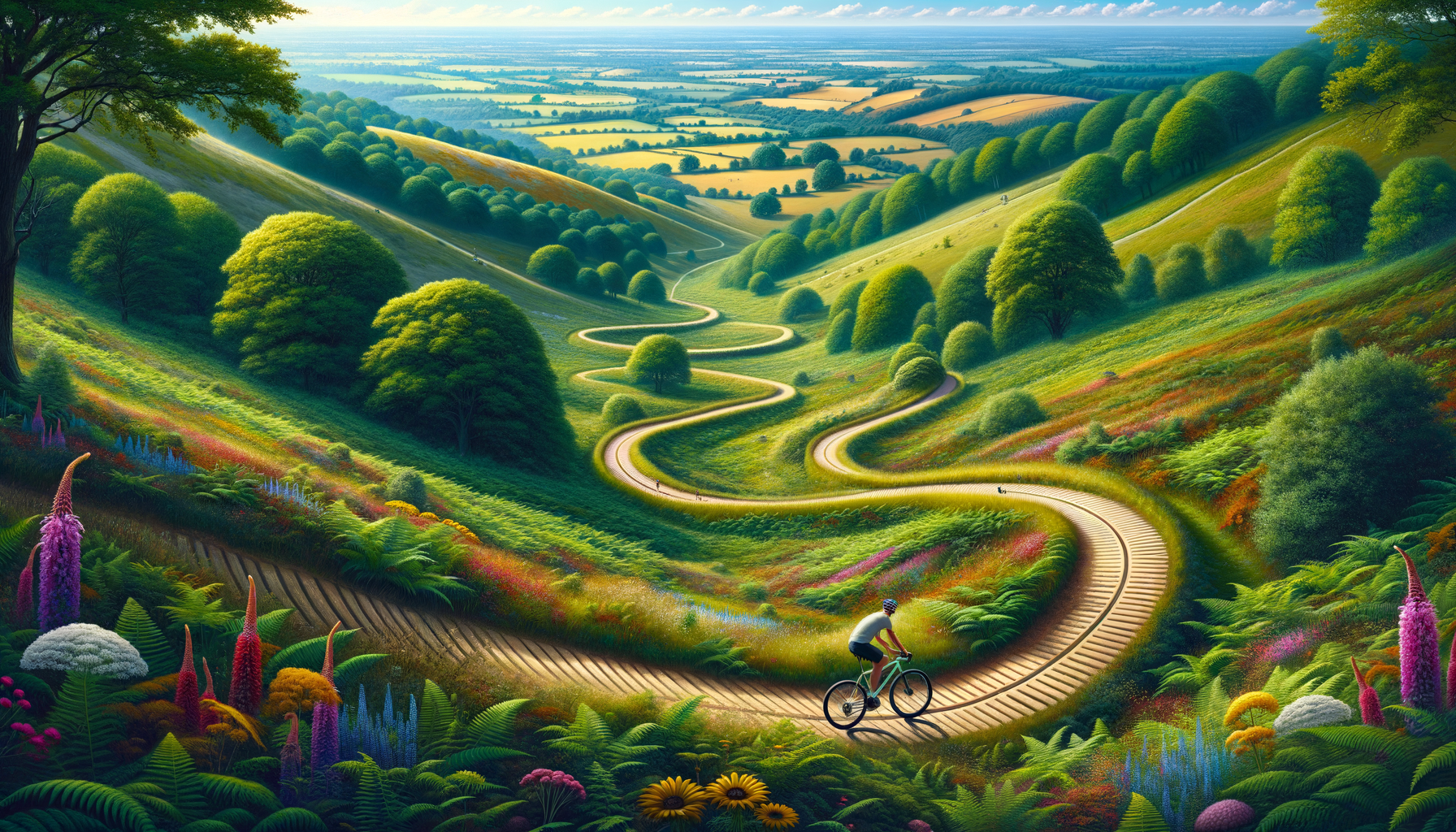 Picturesque cycling routes in Surrey: 7... | Hopsa