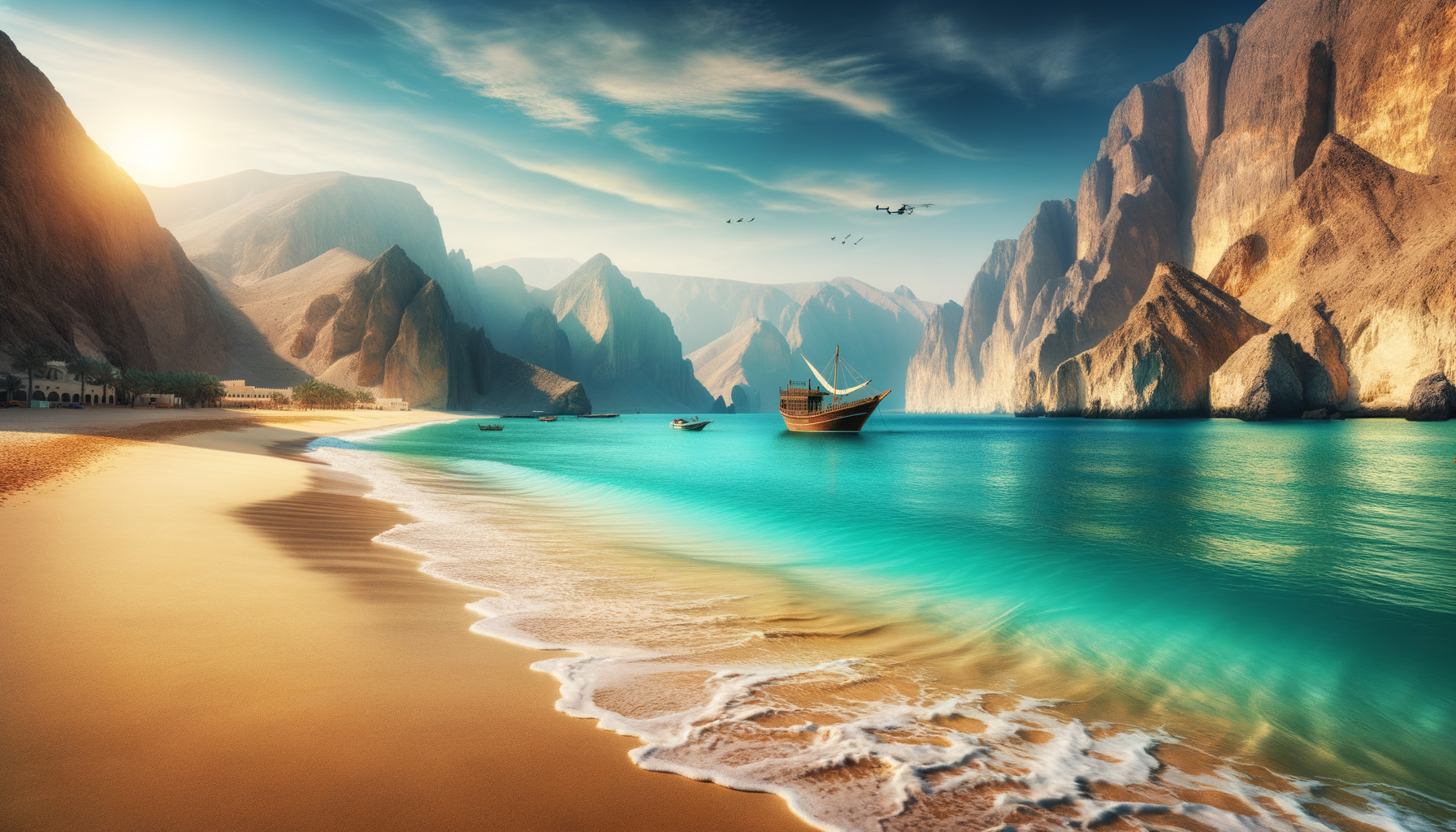 Najpiękniejsze plaże Musandam: z dala od... | Hopsa